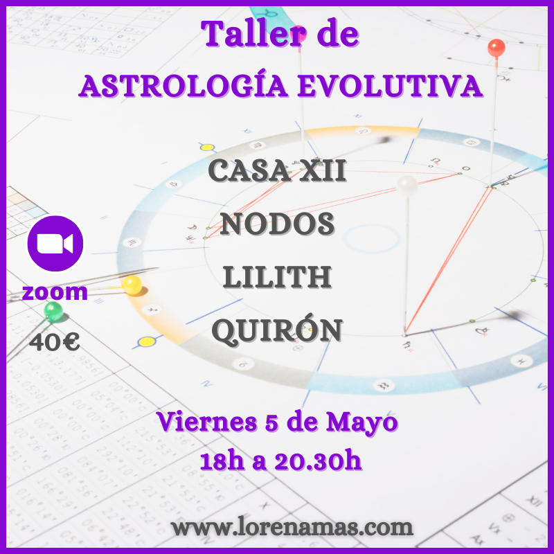 Taller de astrología evolutiva - Lorena Mas